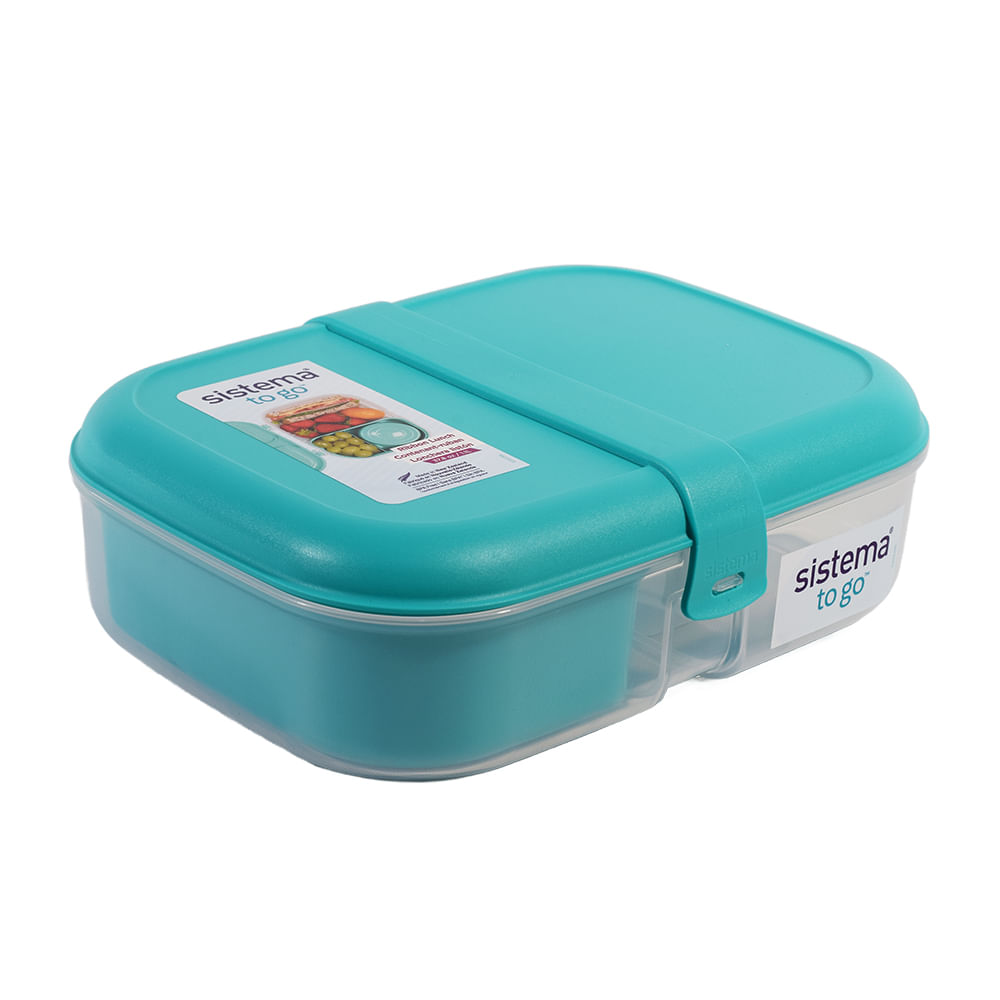 Recipiente Rectangular Con Compartimientos 1,1L - Tienda online Estra