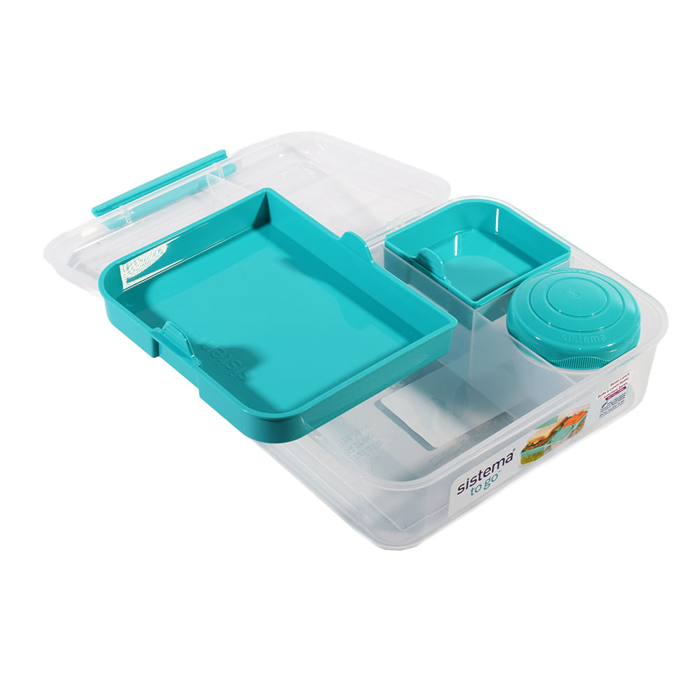 Recipiente Rectangular Tipo Bento 1,65L - Tienda online Estra